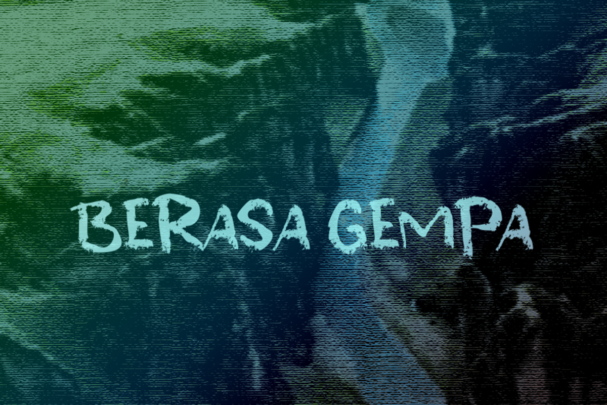 B Berasa Gempa Font - Free Download