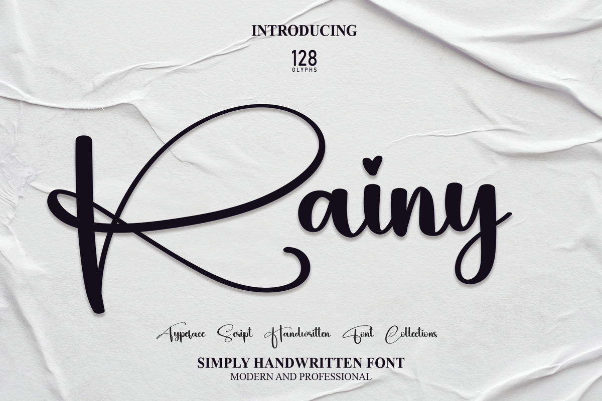 Rainy Font | scratchones_creative | FontSpace