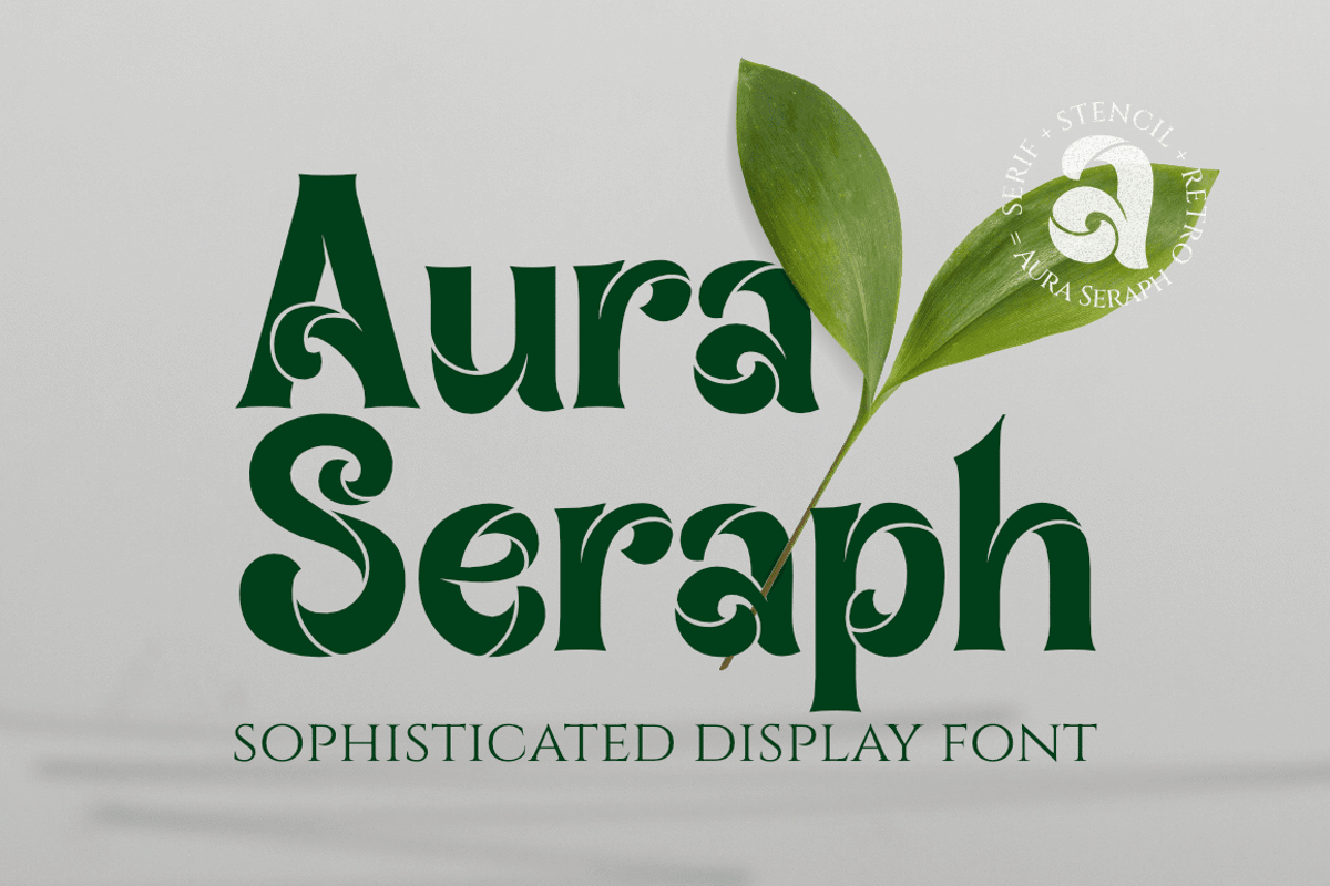 Aura Seraph Font | onne hermaone | FontSpace
