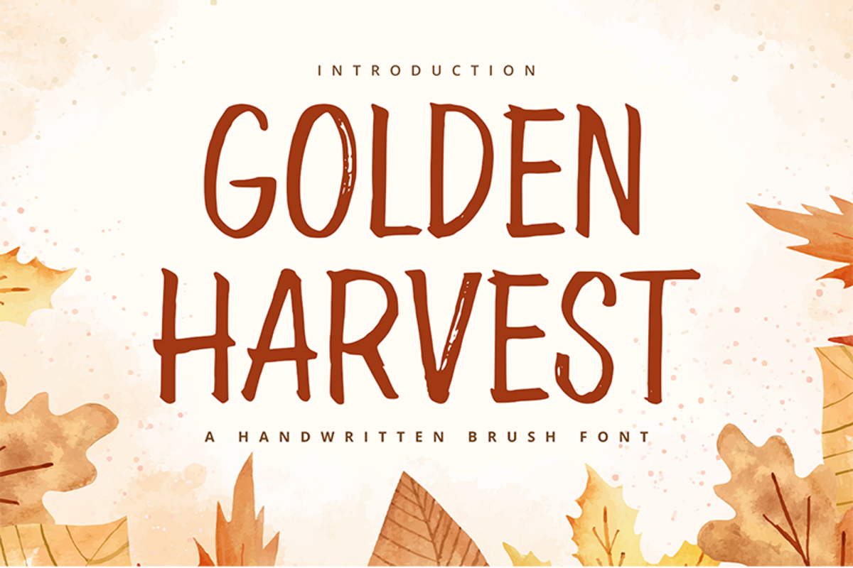 Golden Harvest Font - Free Download