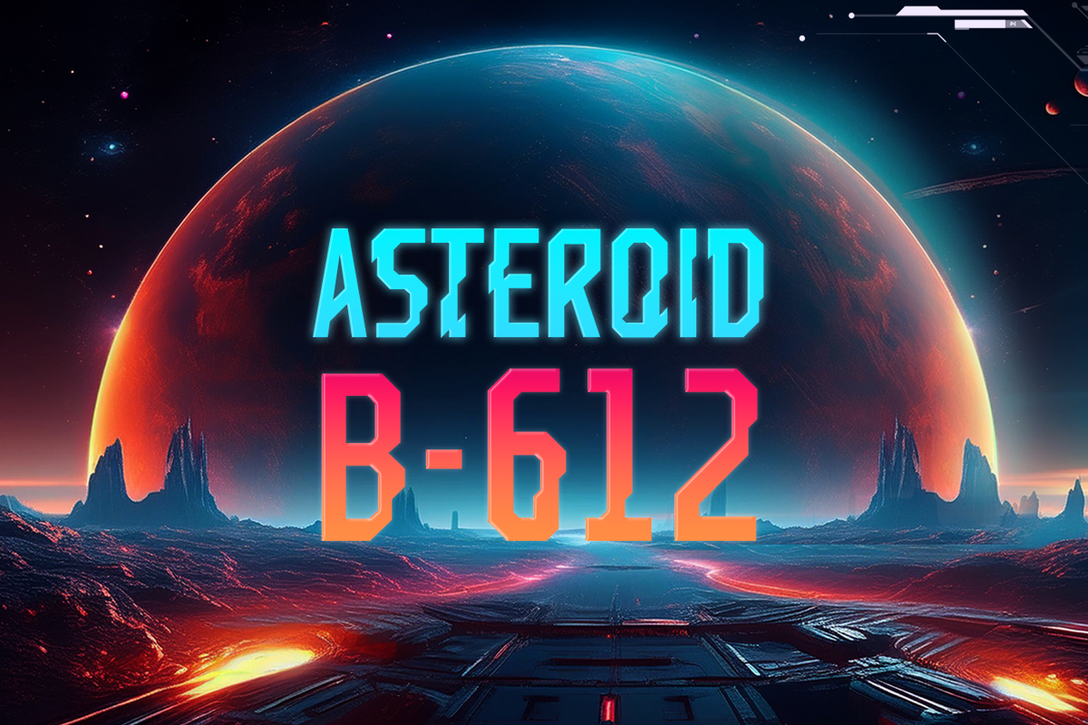 SD Asteroid B -612 Font | Sudezine | FontSpace