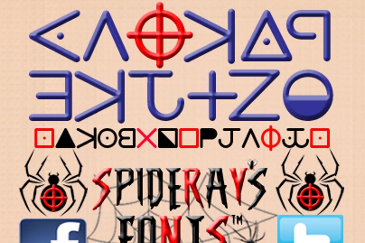 ZODIAC CIPHER Font | SpideRaYsfoNtS | FontSpace