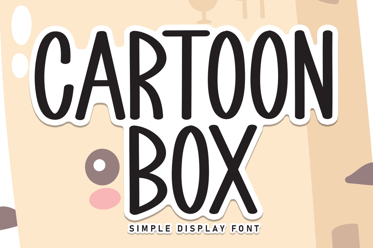 Cartoon Box Font - Free Download