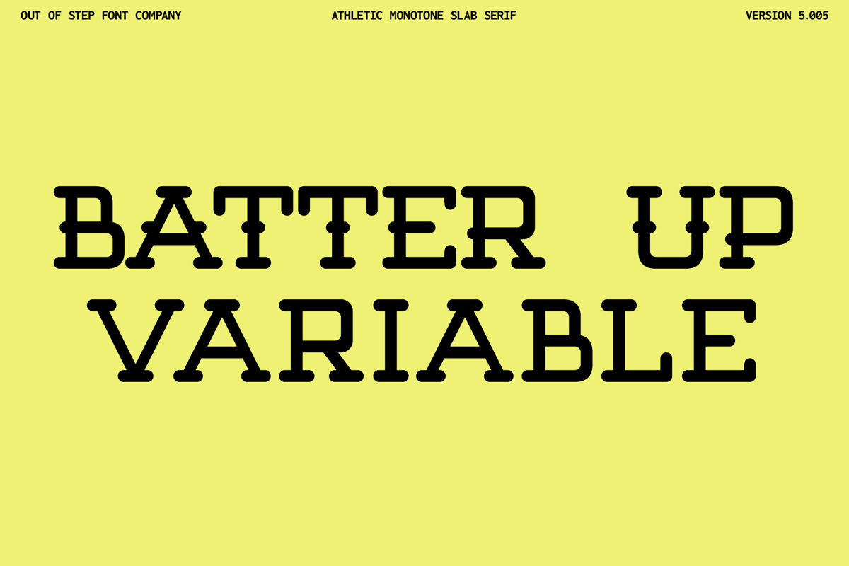 Batter Up Font - Free Download