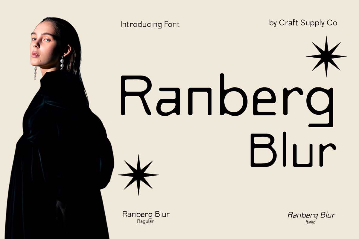 Ranberg Blur Font - Free Download