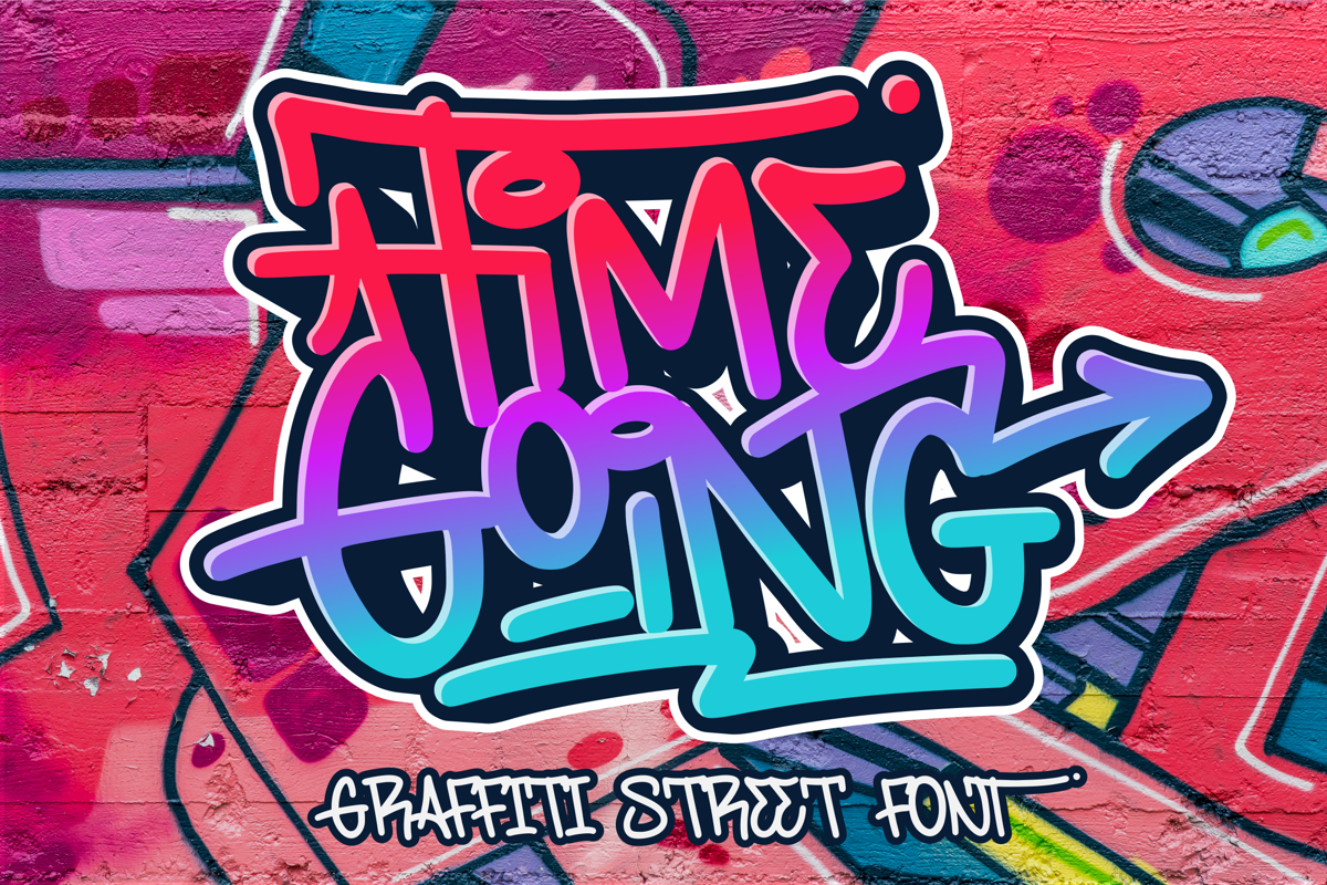 Timegoing Font | Allouse.Studio | FontSpace