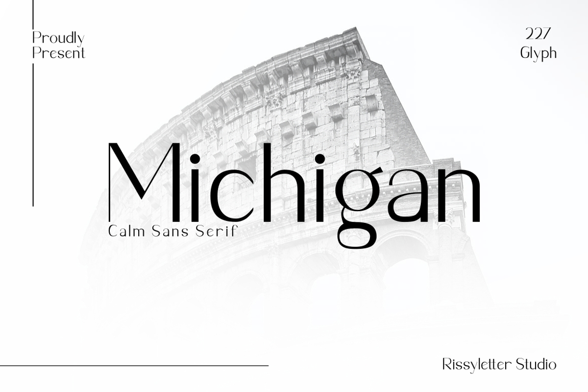 Michigan Font - Free Download