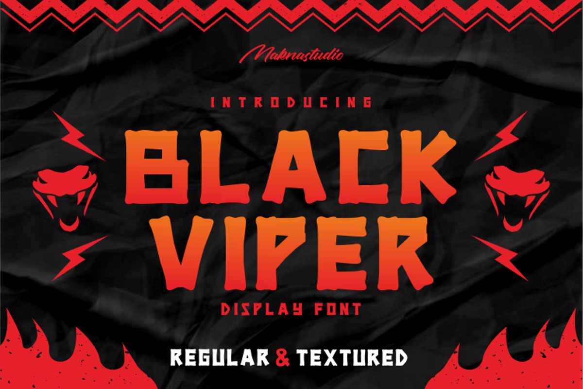 BLACK VIPER Font - Free Download