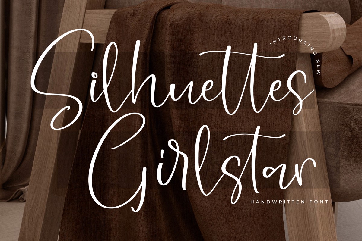 Silhuettes Girlstar Font - Free Download