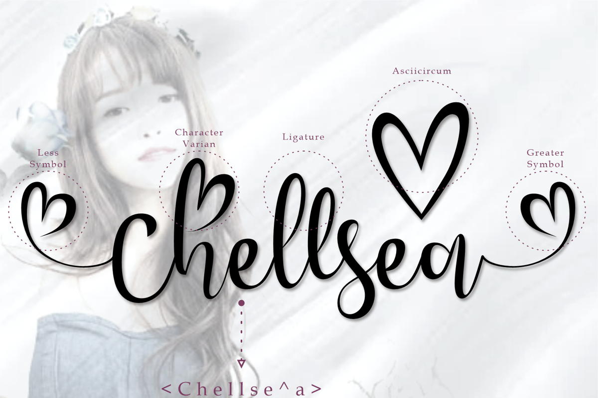 Chellsea Font | Nuryantodwi | FontSpace