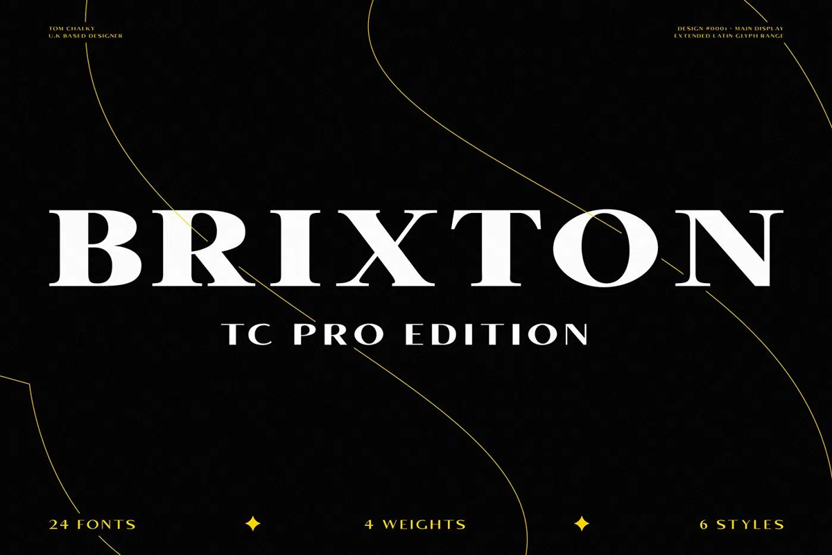 Brixton Pro Font - Free Download