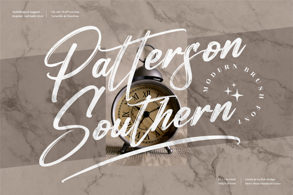 Patterson Southern Font | Perspectype Studio | FontSpace