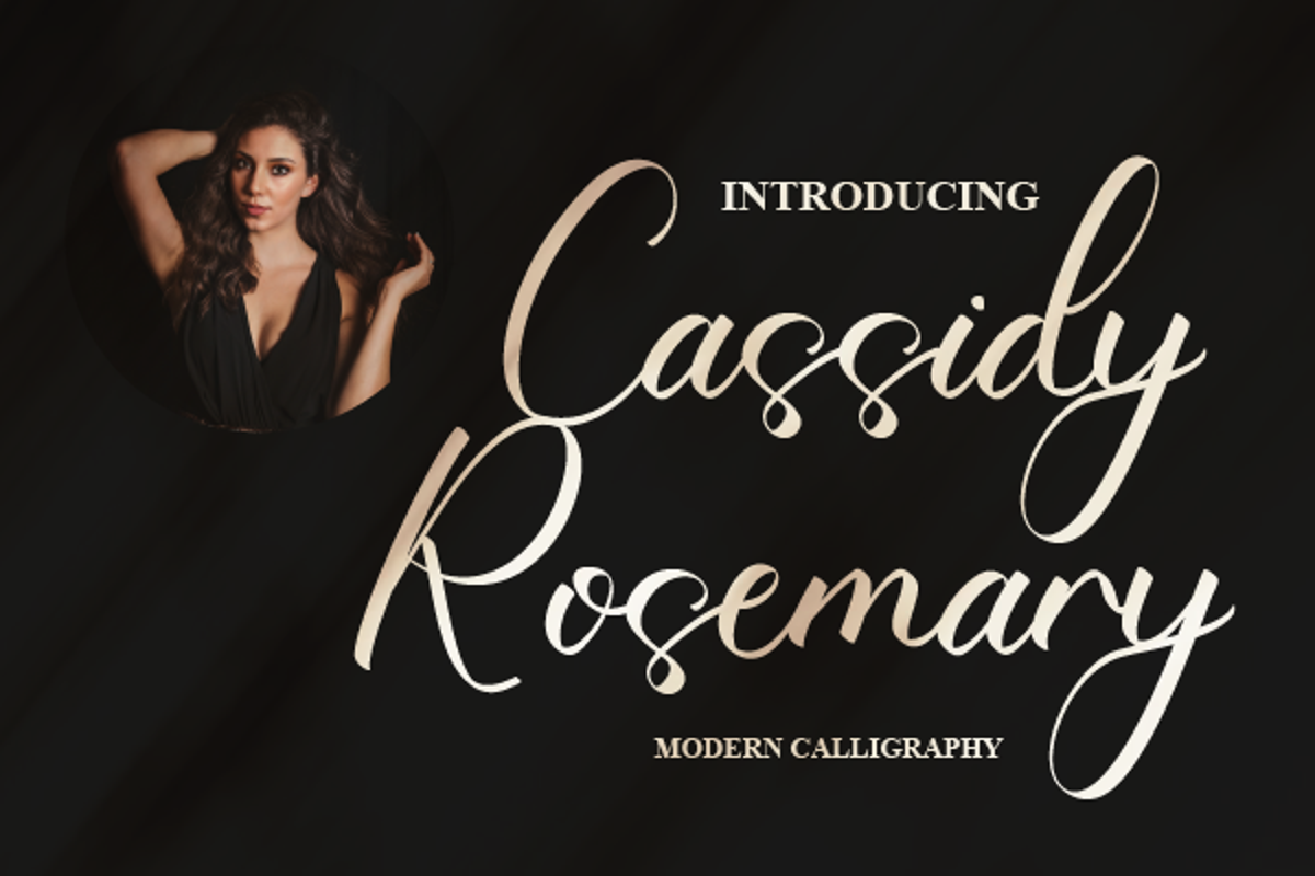 Cassidy Rosemary Font - Free Download