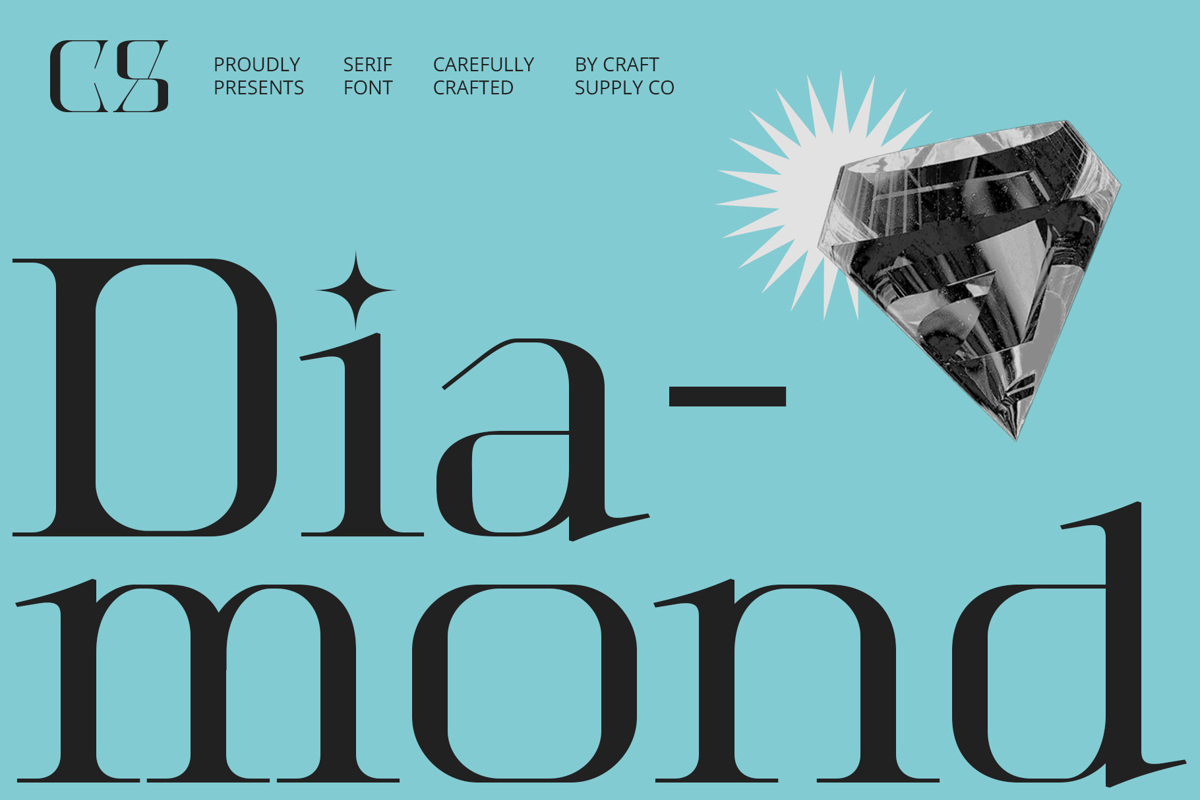 CS Diamond Font - Free Download