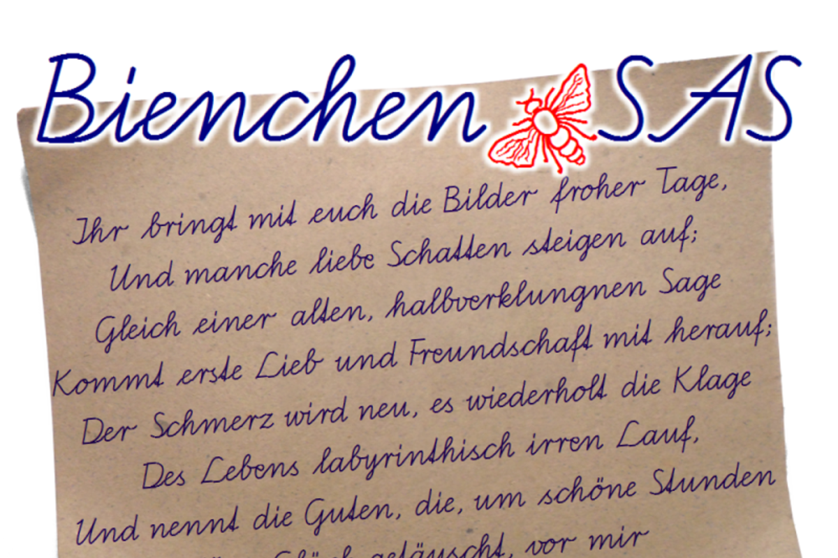 Bienchen SAS Font | Peter Wiegel | FontSpace