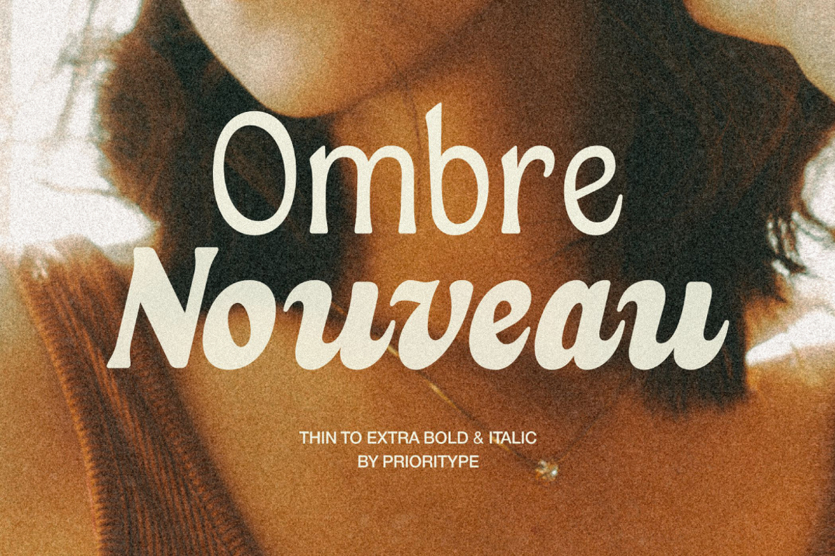 Ombre Nouveau Font - Free Download
