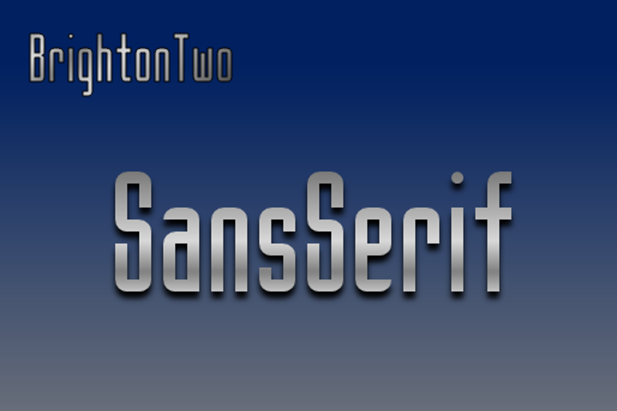 Brighton Two Font | total FontGeek DTF, Ltd. | FontSpace