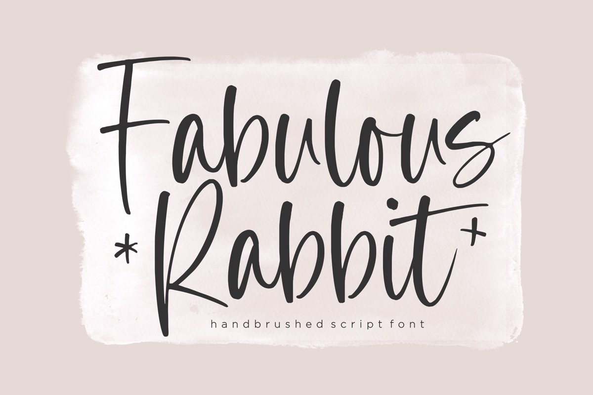 Fabulous Rabbit Font | balpirick | FontSpace