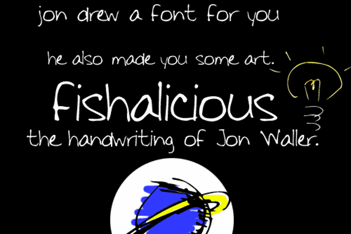 Fishalicious Font | Disturbed Type | FontSpace
