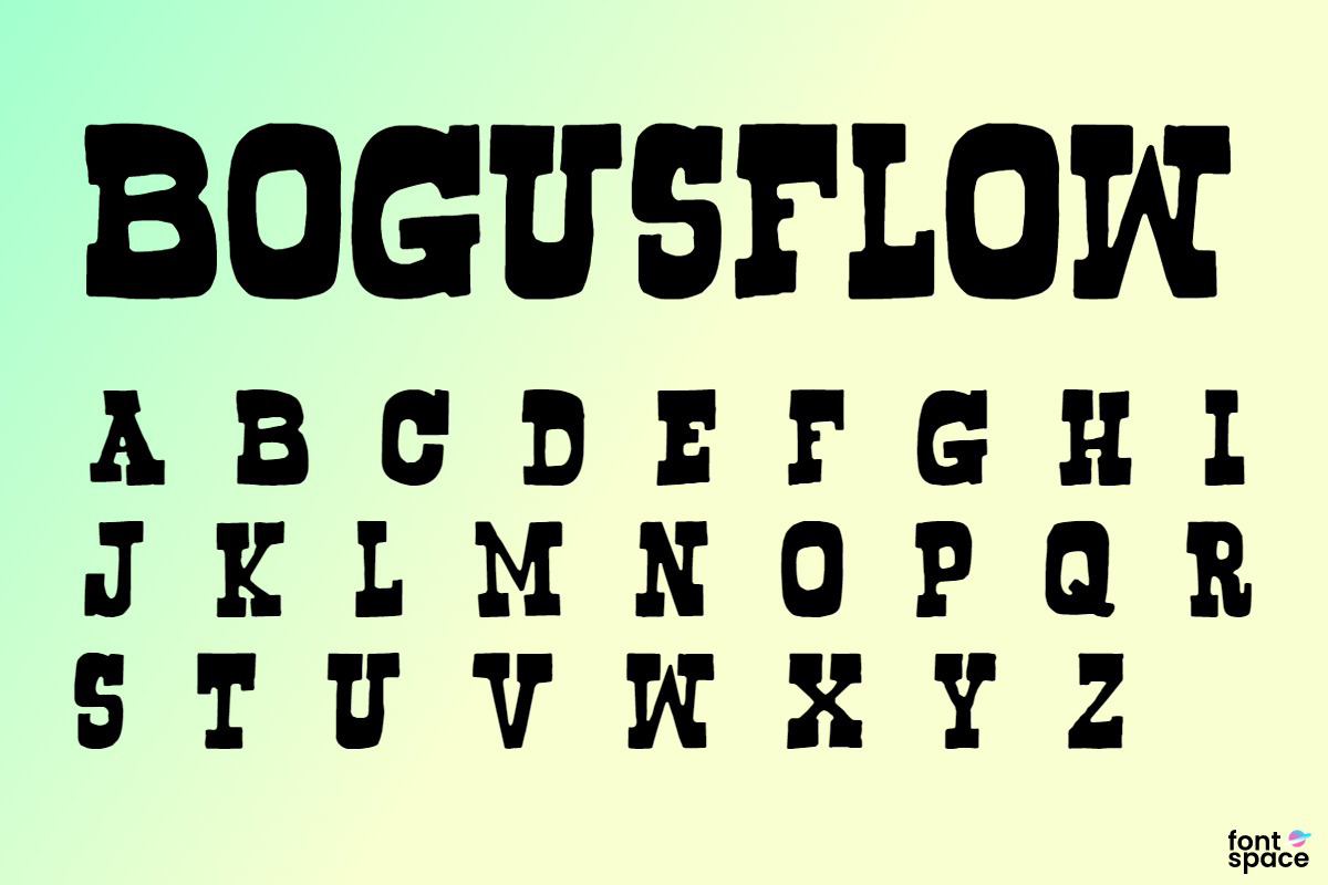 Bogusflow Font - Free Download