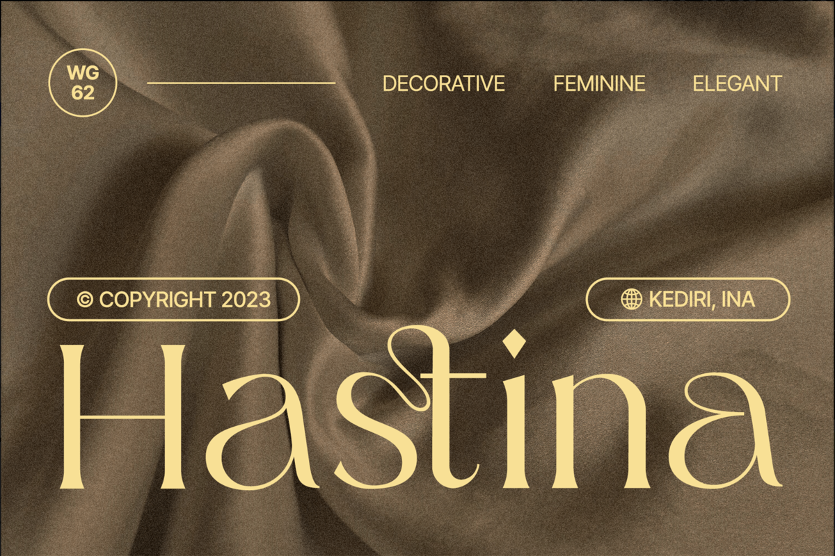 Hastina Free Font - Free Download