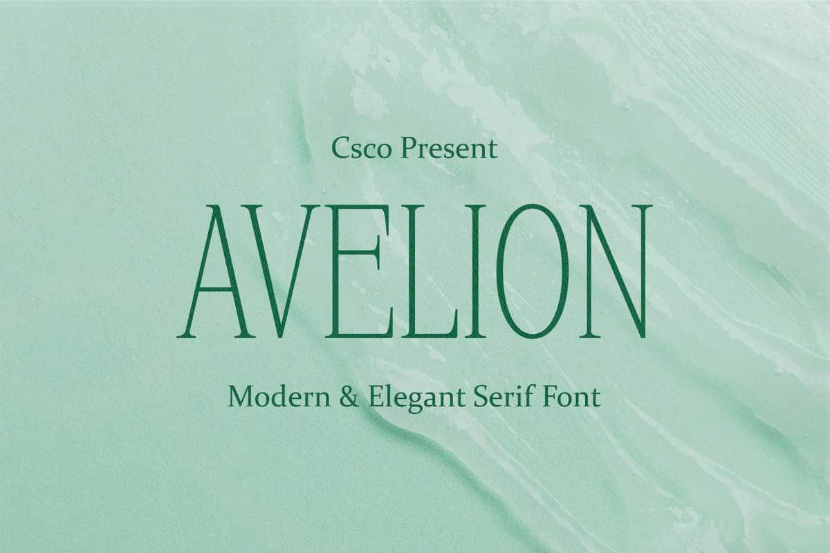 Avelion Font | craftsupplyco | FontSpace