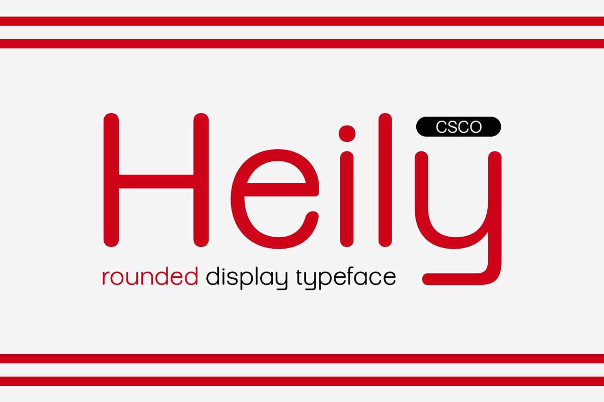 Heily Rounded Font - Free Download