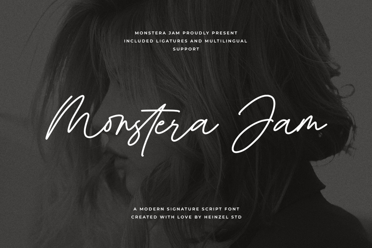 Monstera Jam Font | Heinzel Studio | FontSpace