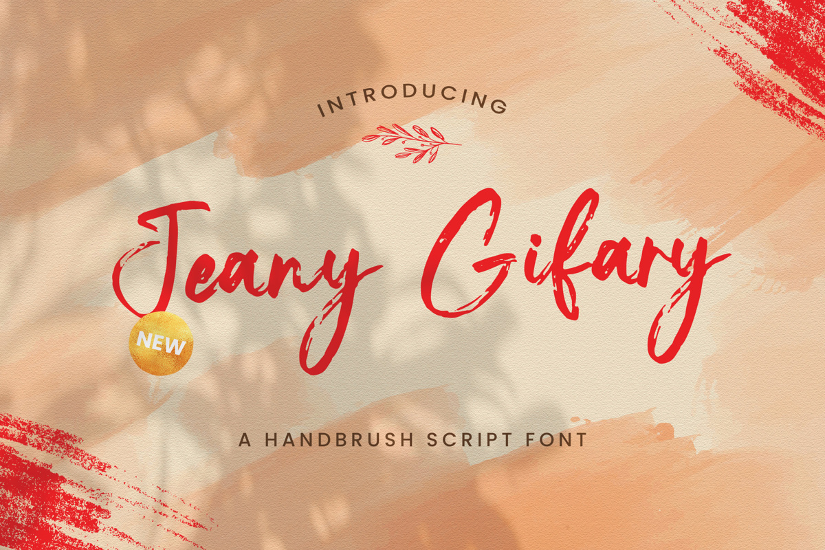 Jeany Gifary Font - Free Download