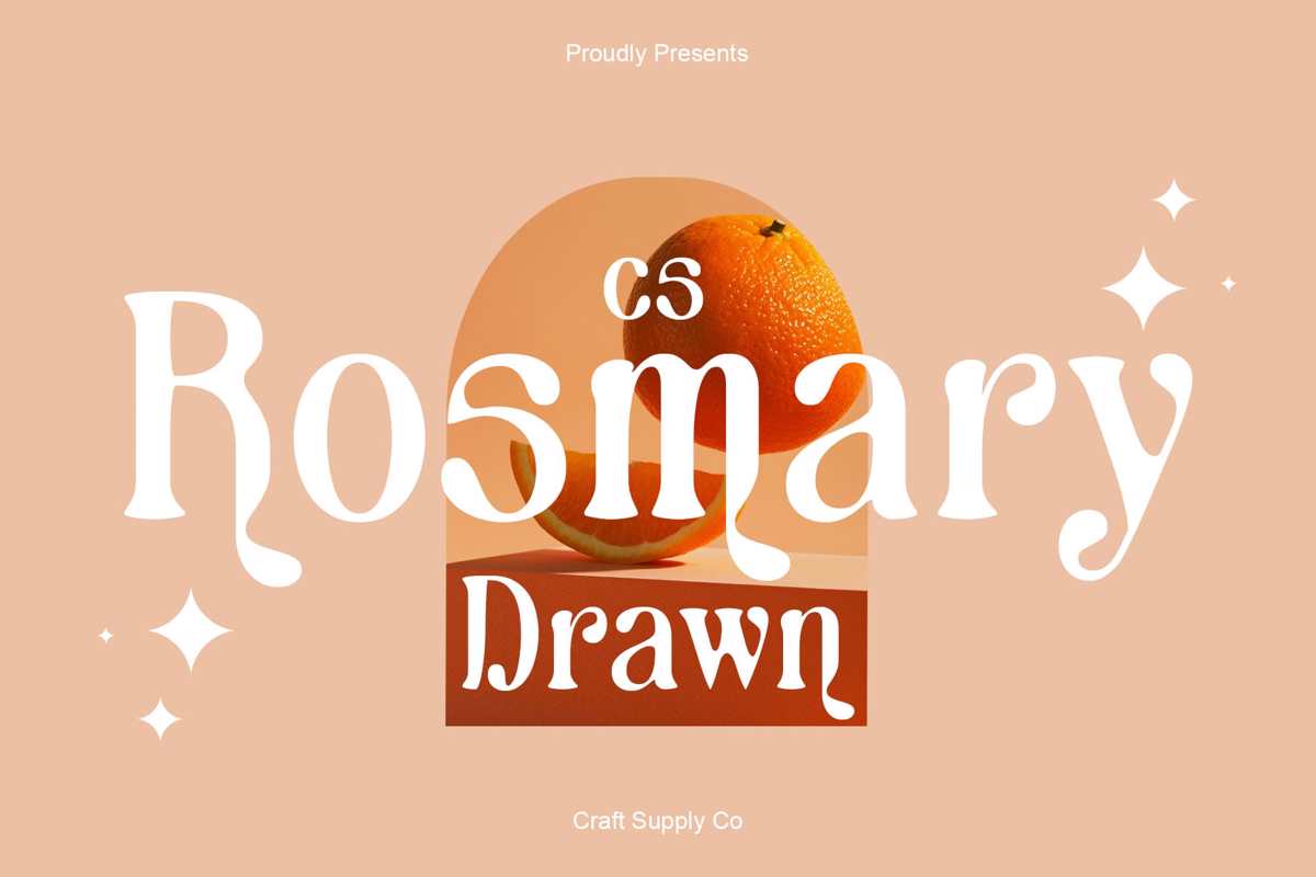 CS Rosmary Drawn Font - Free Download