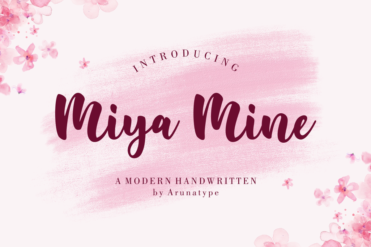 Miya Mine Font - Free Download