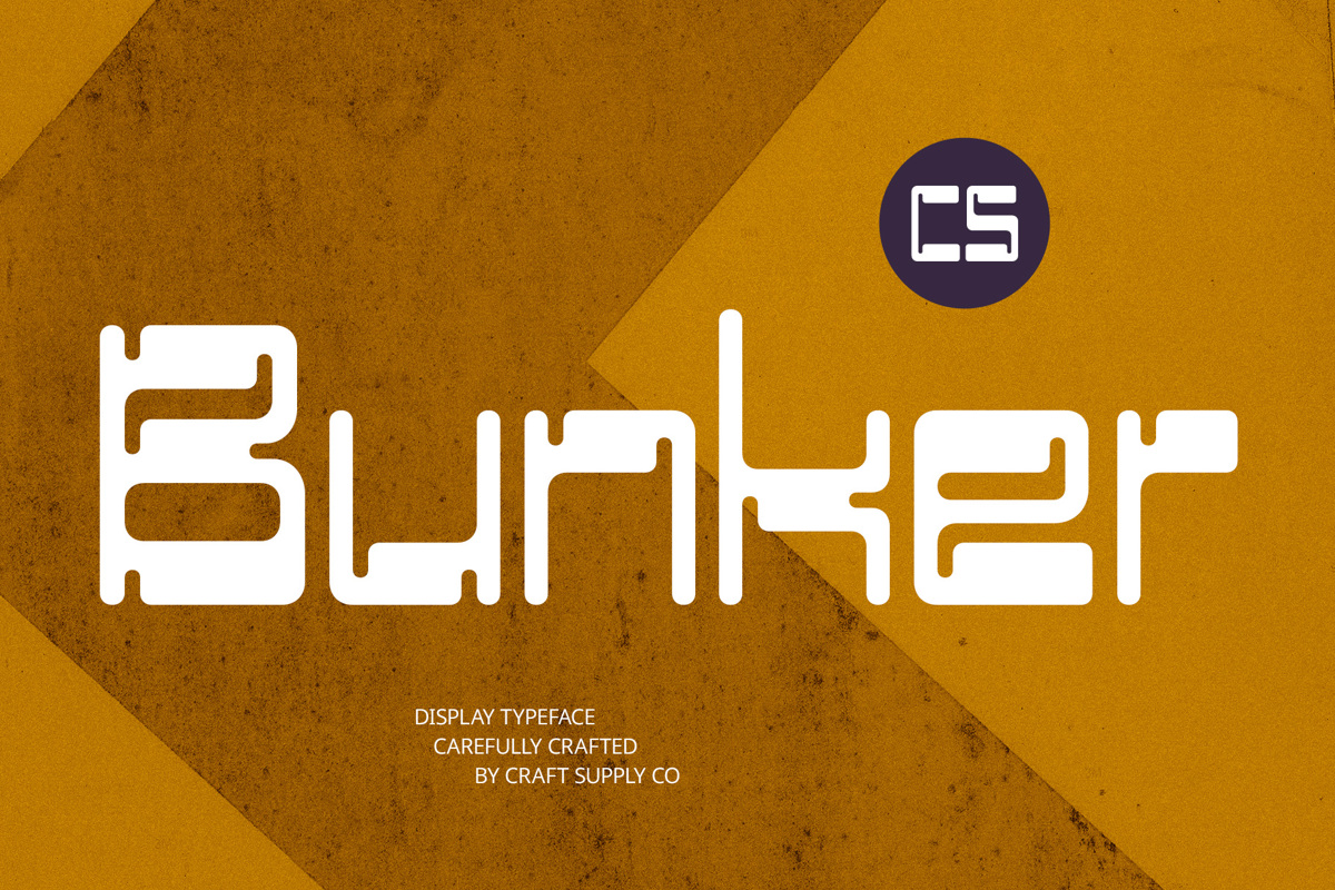 CS Bunker Font - Free Download