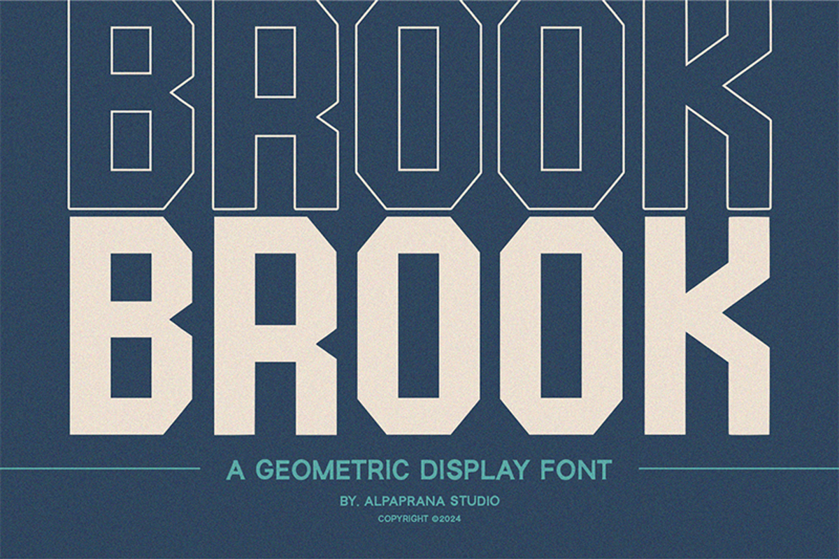 Brook Font | Alpaprana | FontSpace