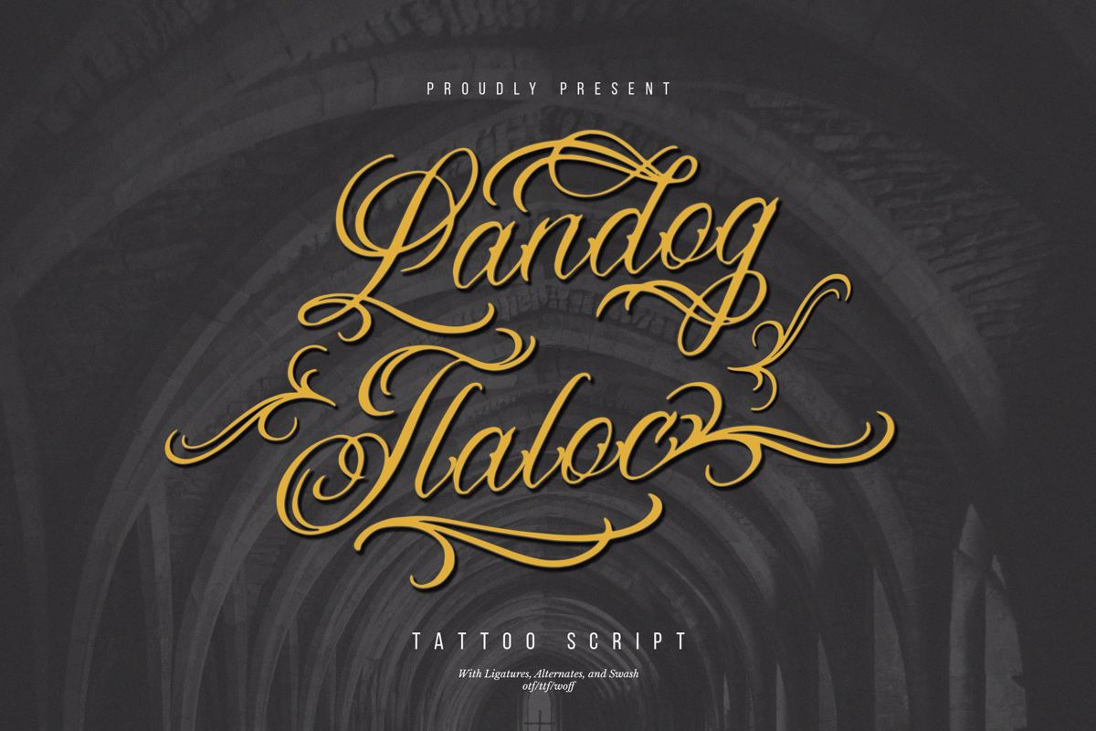 Landog Tlaloc Font - Free Download