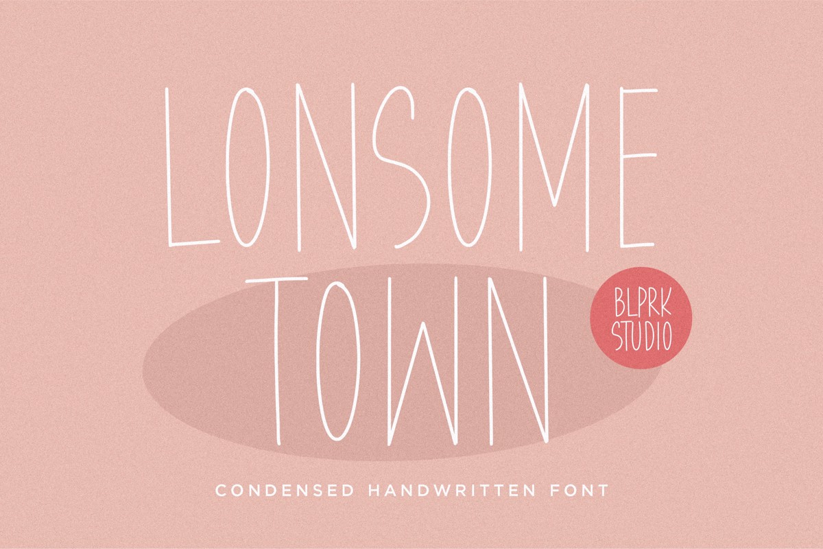Lonsome Town Font - Free Download