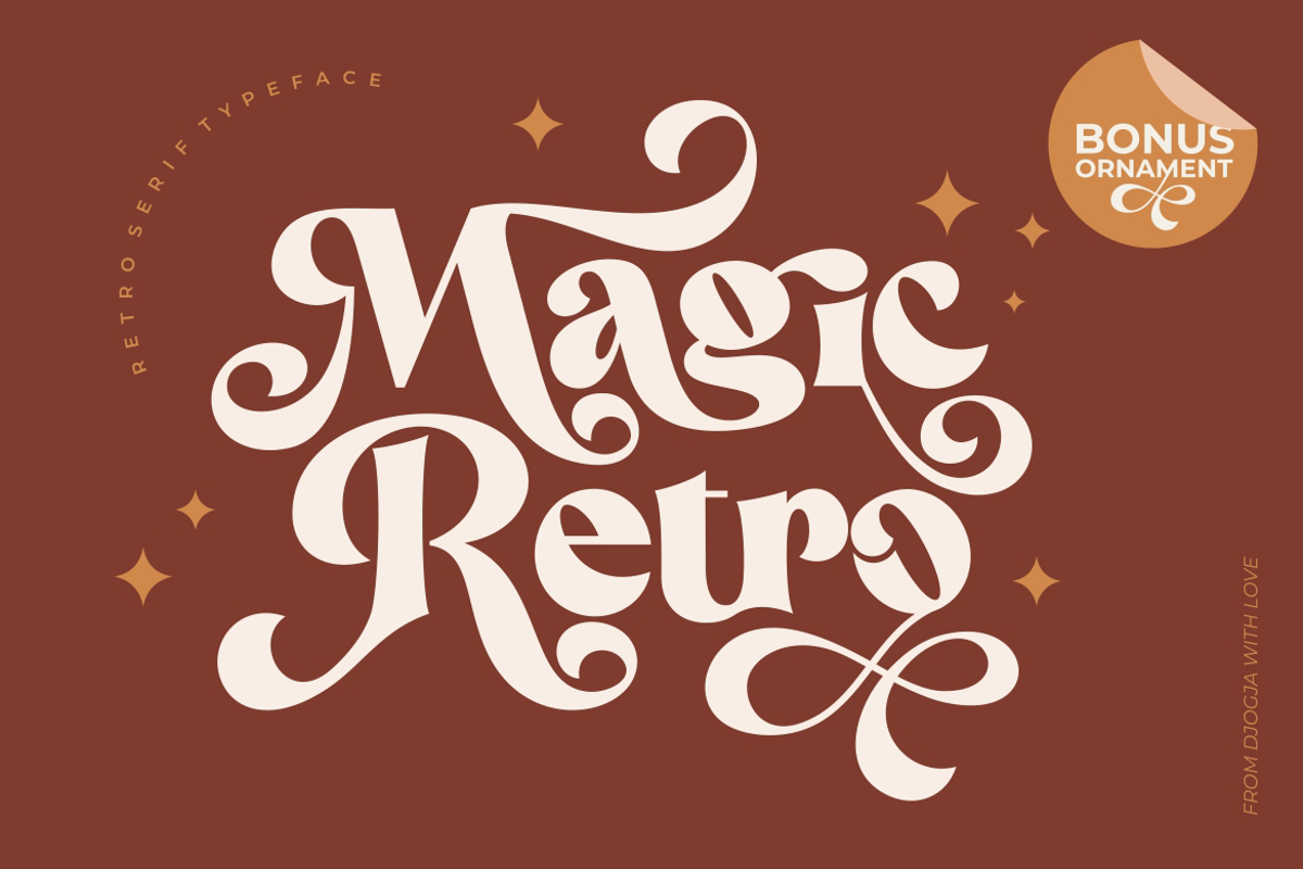 Magic Retro Font | hansco | FontSpace