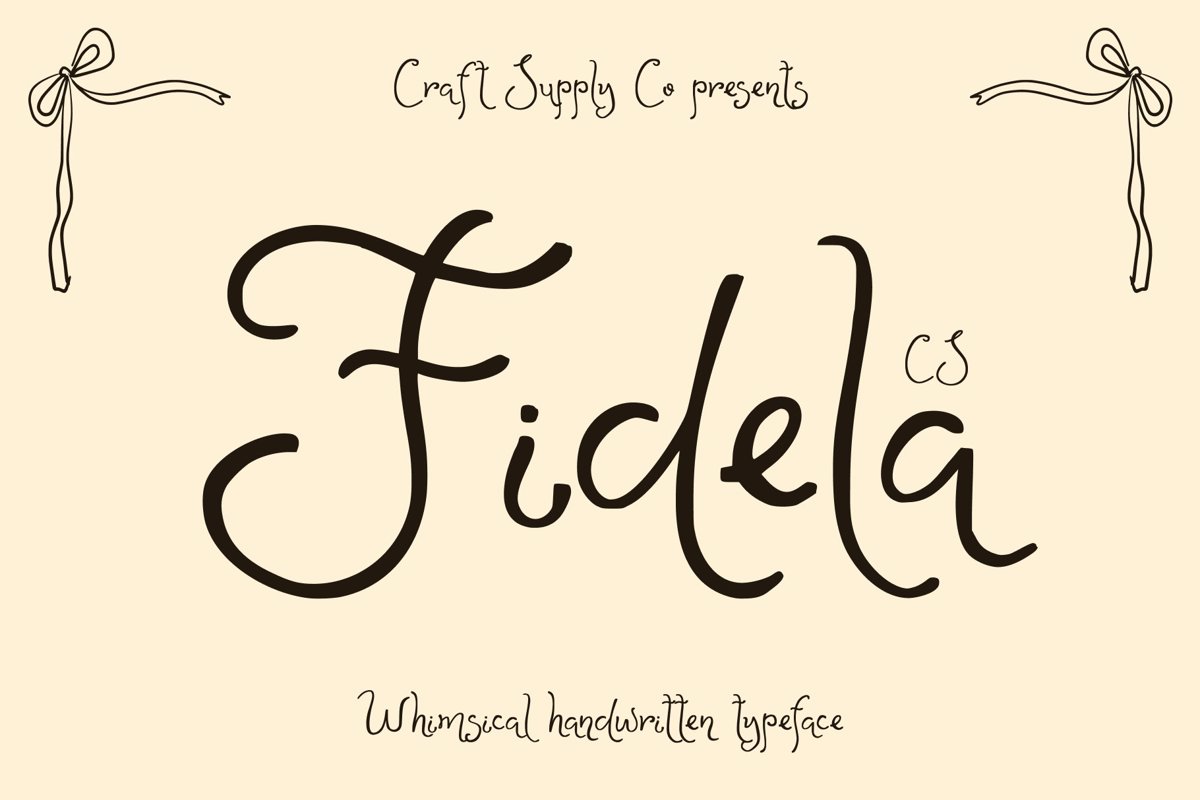 CS Fidela Font - Free Download