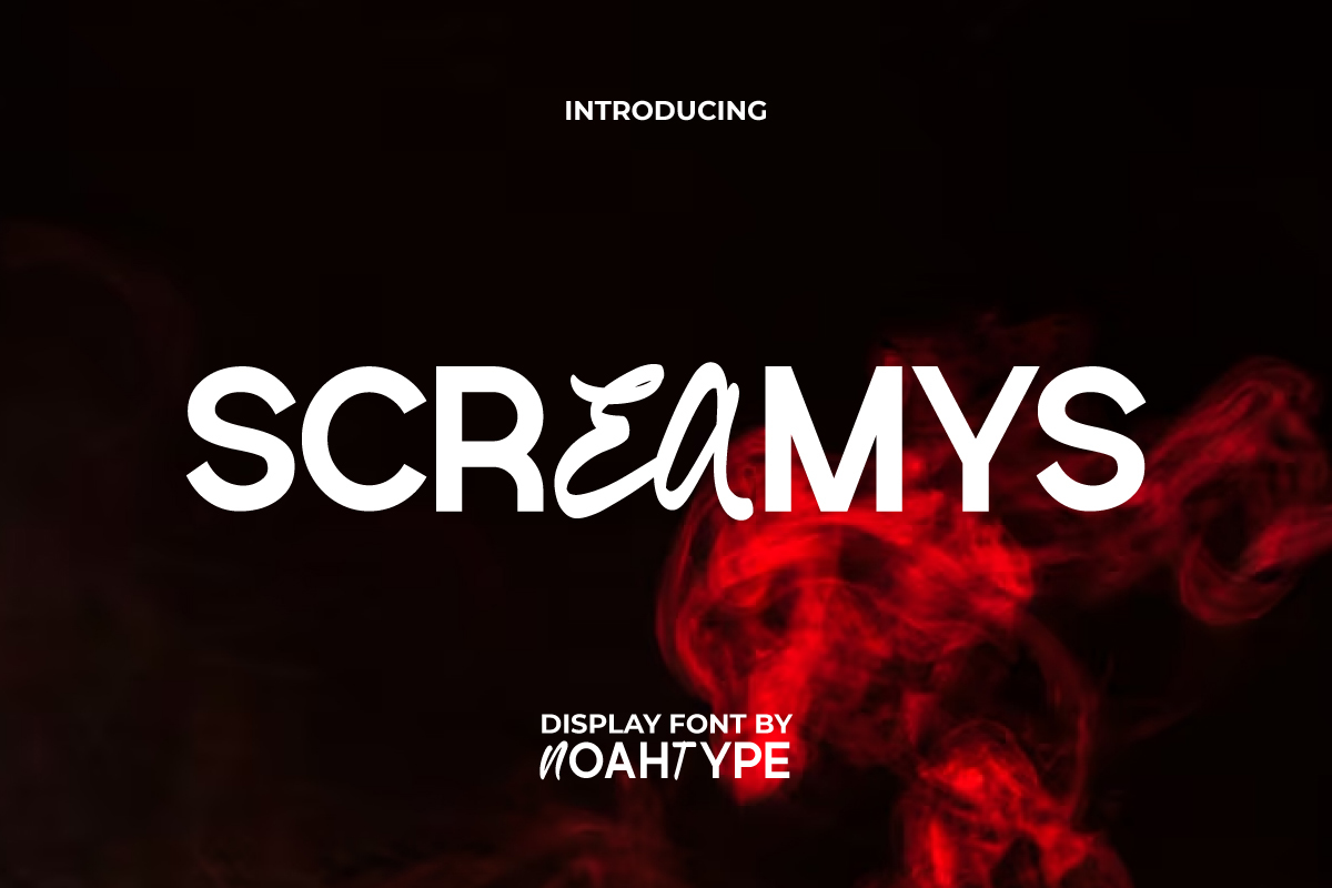 Screamys Font | noahtype | FontSpace
