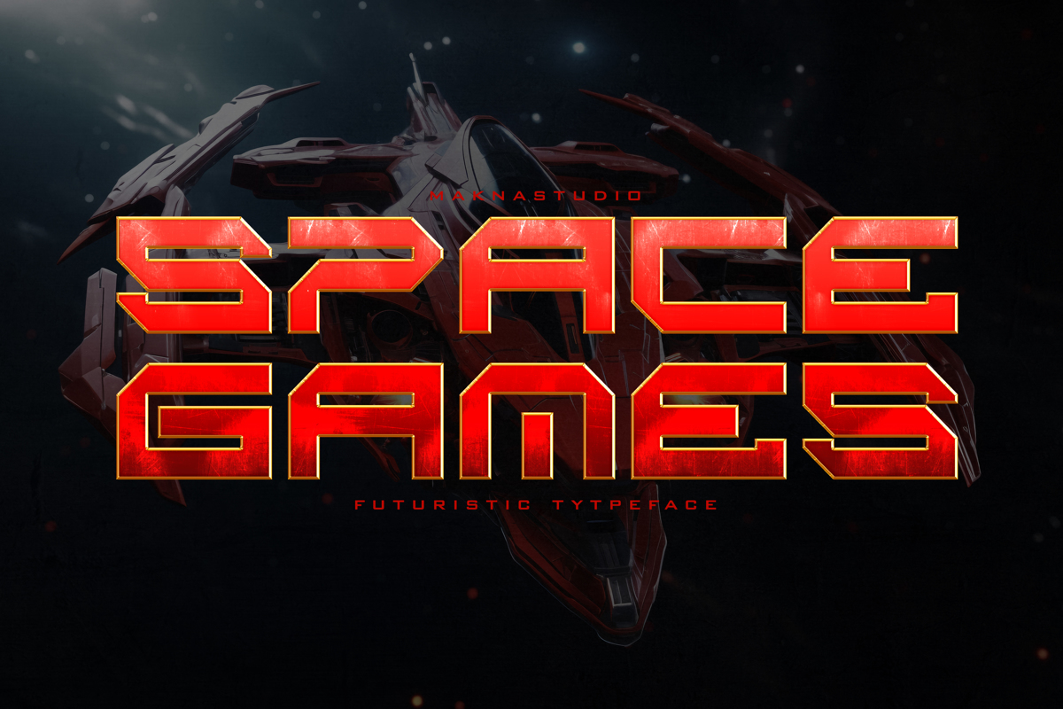 Space Games Font - Free Download