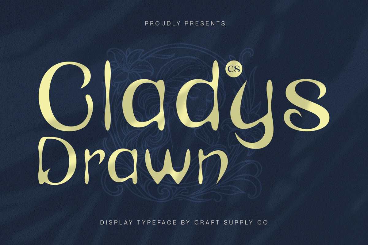 CS Gladys Drawn Font - Free Download