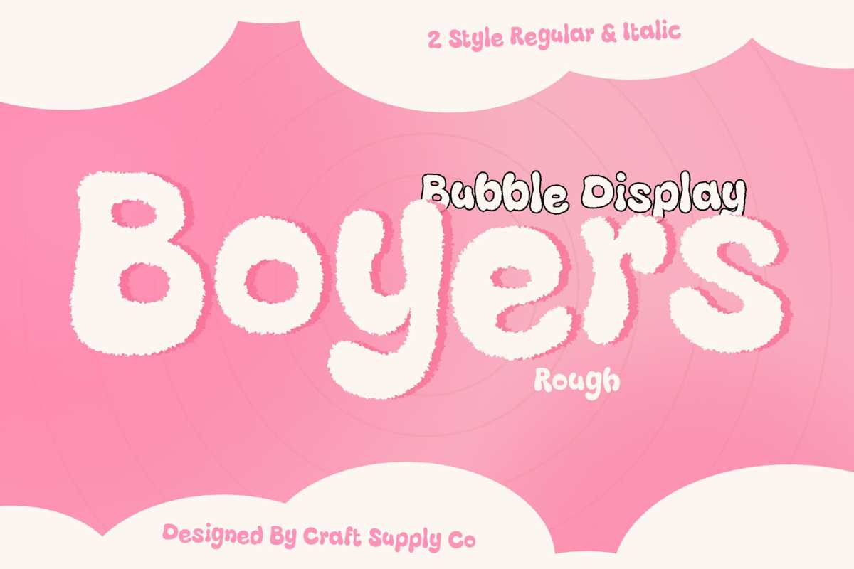 Boyers Rough Font - Free Download