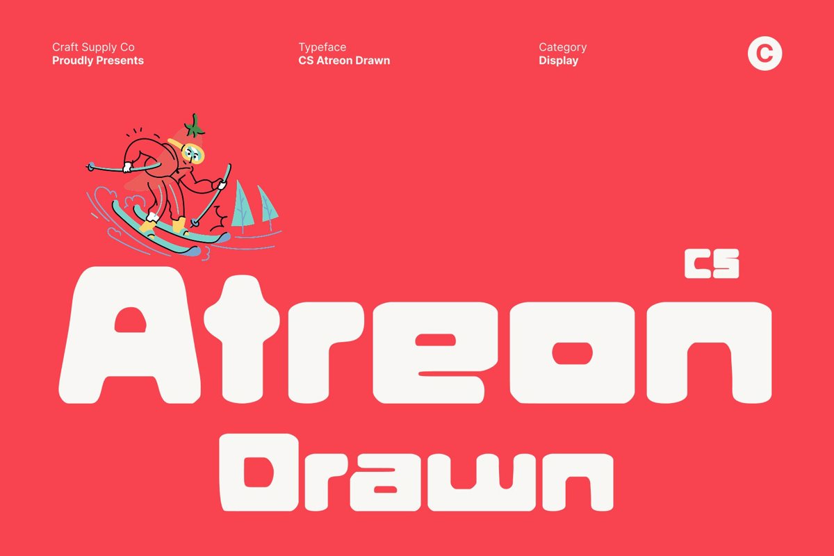 CS Atreon Drawn Font - Free Download