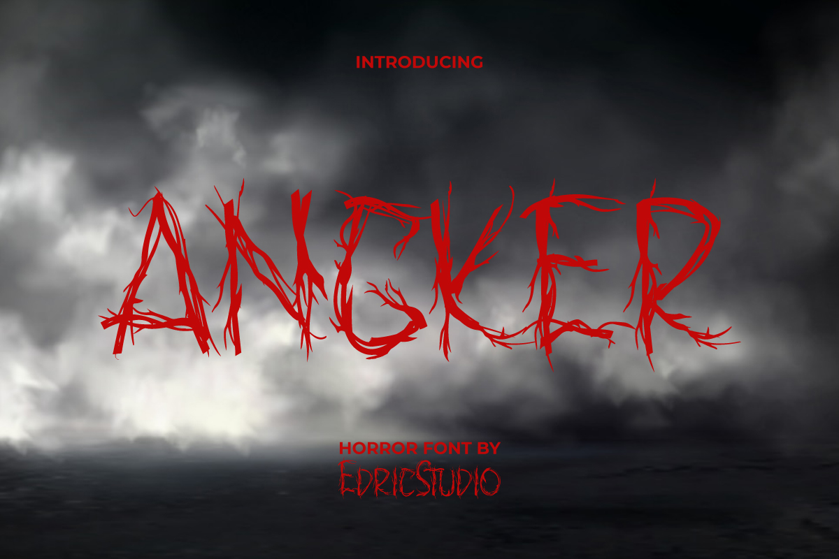 Angker Font - Free Download