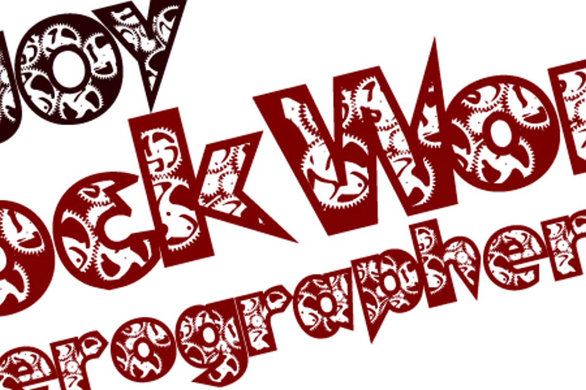 ClockWork Font - Free Download