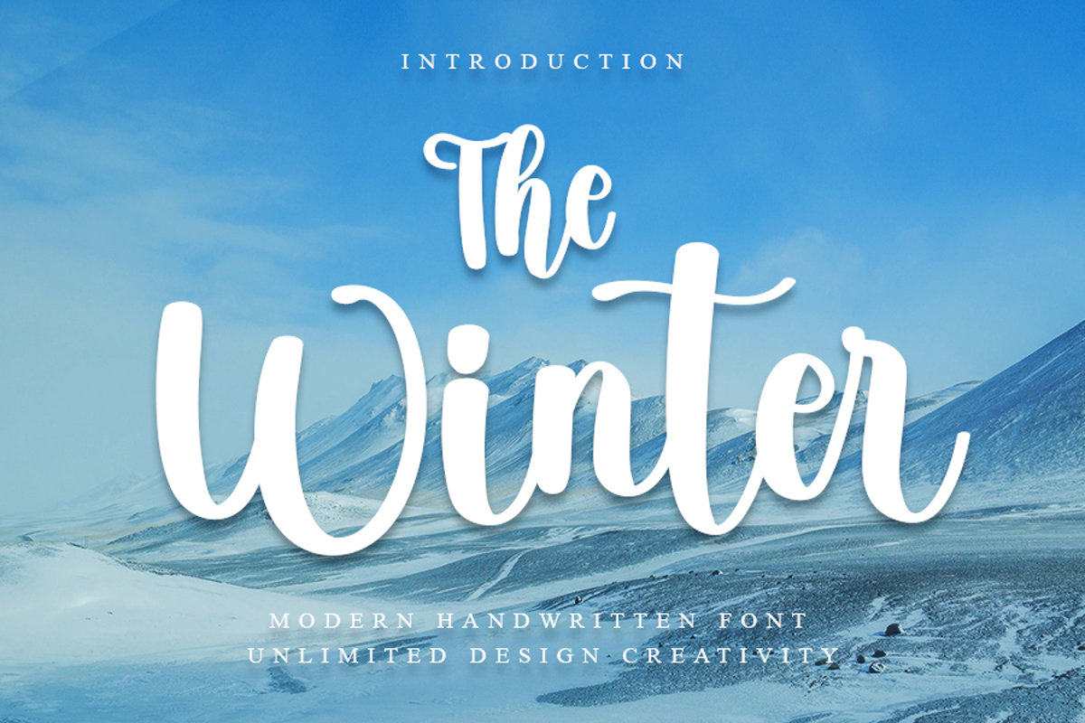 The Winter Font | FreshTypeINK | FontSpace