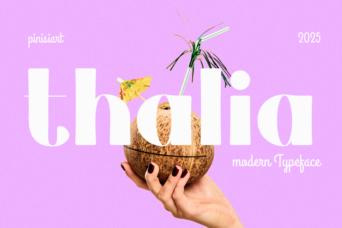Thalia Font | Pinisiart | FontSpace