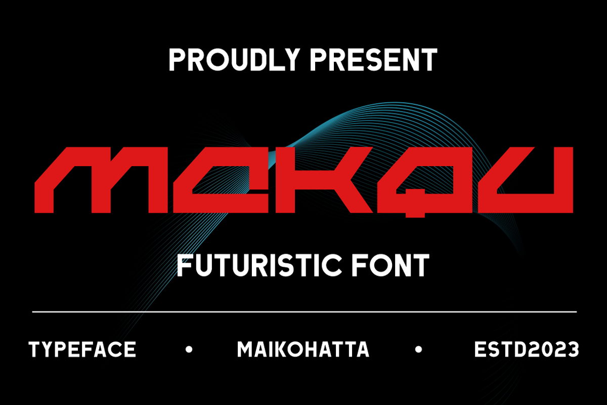 MAKQU Font | Maiko Hatta | FontSpace