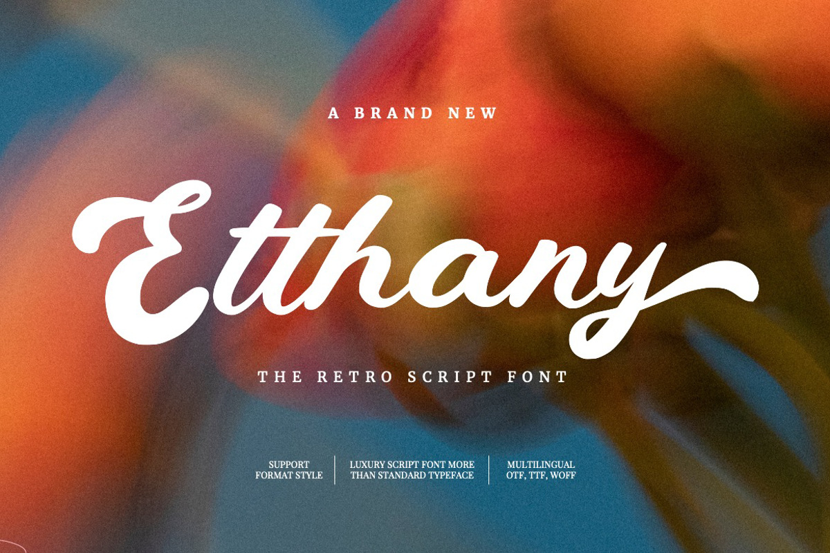 Etthany Font | Dhabee | FontSpace