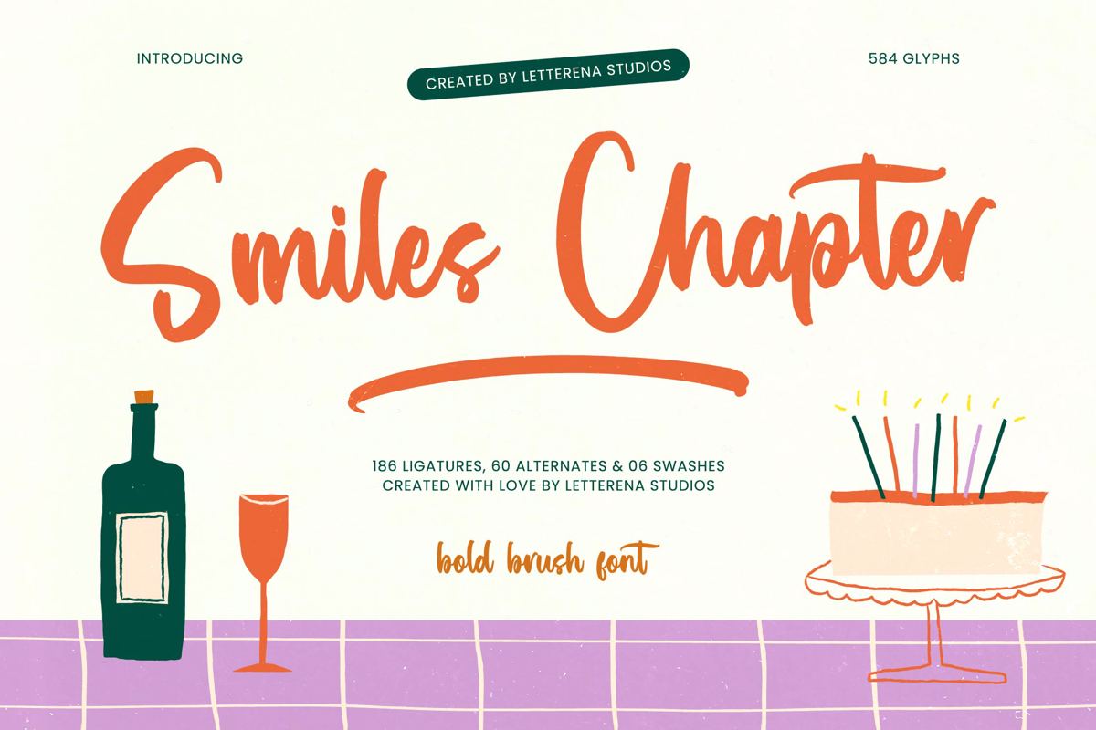 Smiles Chapter VERSION Font - Free Download