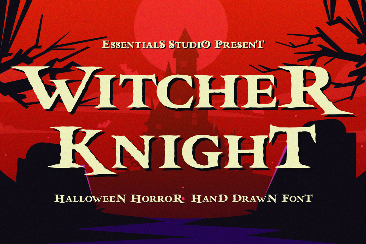 Witcher Knight Font | Essentials Studio | FontSpace